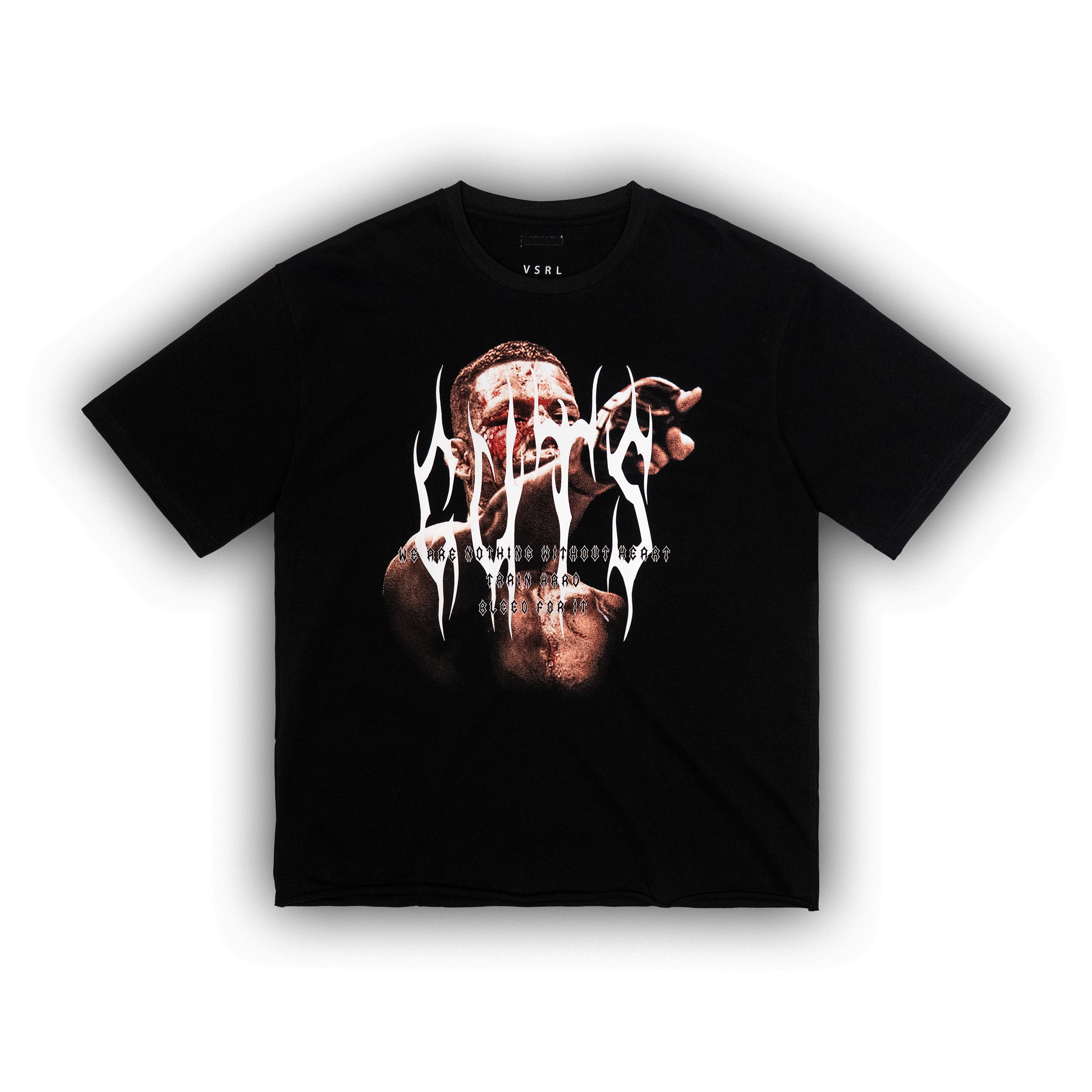 Guts (Black) Ultra-Heavy Super Oversized T – VSRL